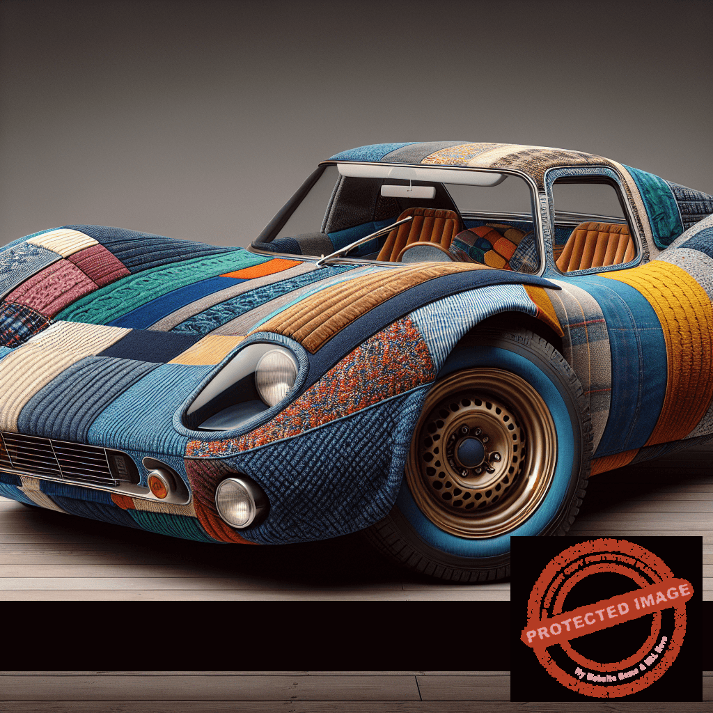 Sean Wotherspoon의 창의력으로 재탄생한 다채로운 Porsche 911 Carrera 2.7RS: 데님, 코듀로이 ...
